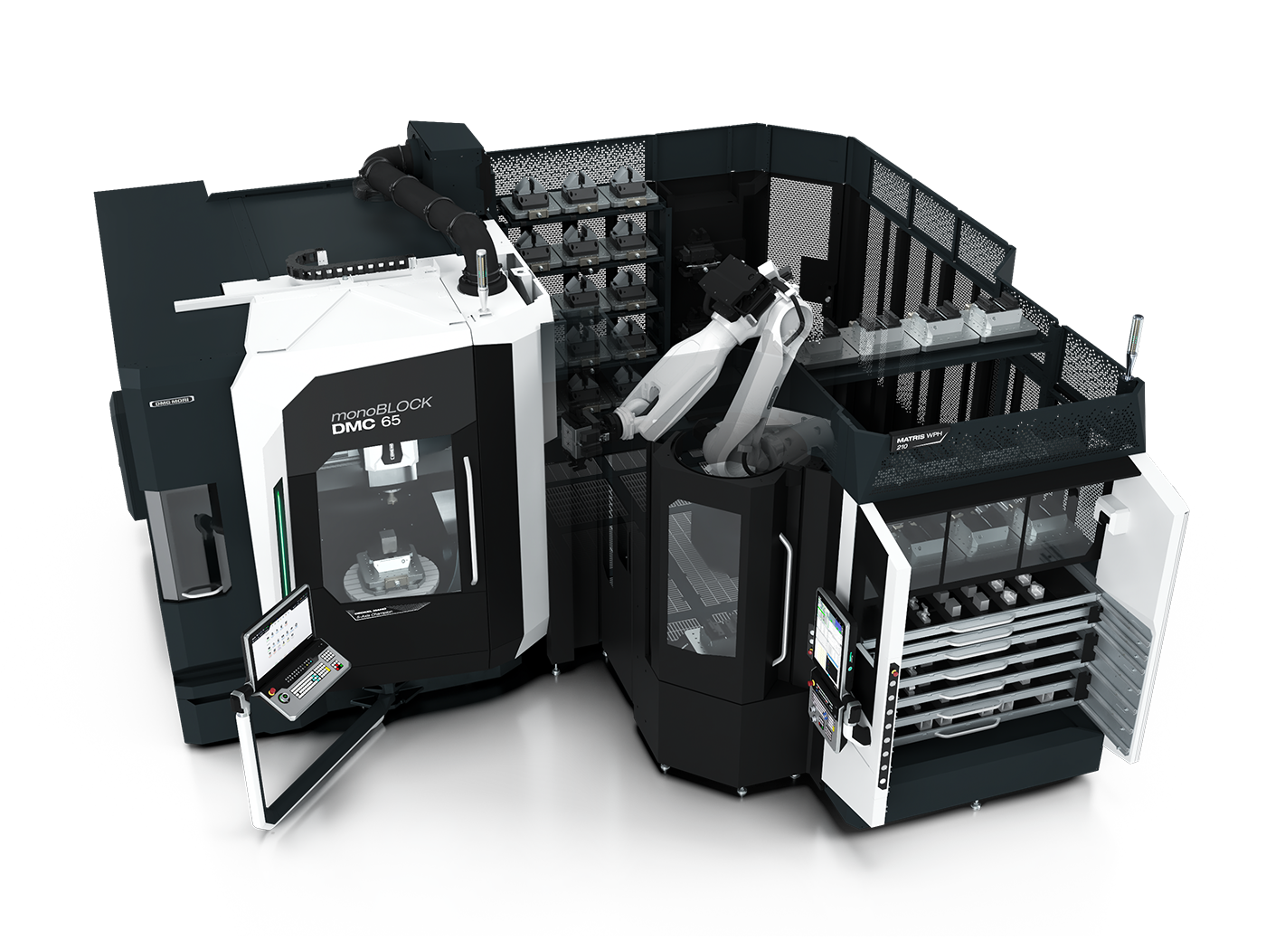 MATRIS WPH - Robot automation system by DMG MORI - DMG MORI Australia and New Zealand